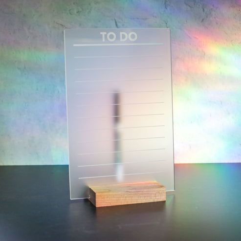 Acrylic Task Board Dry-Erase To-Do List – LeeMo Designs