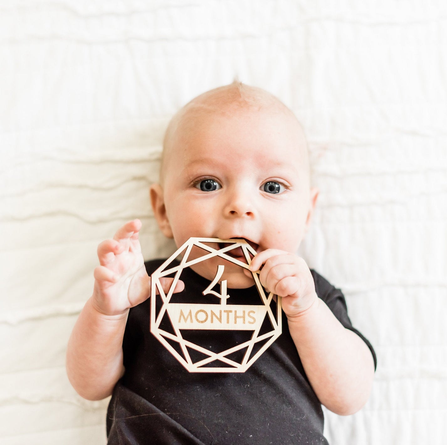 Geometric Monthly Milestone Markers – LeeMo Designs