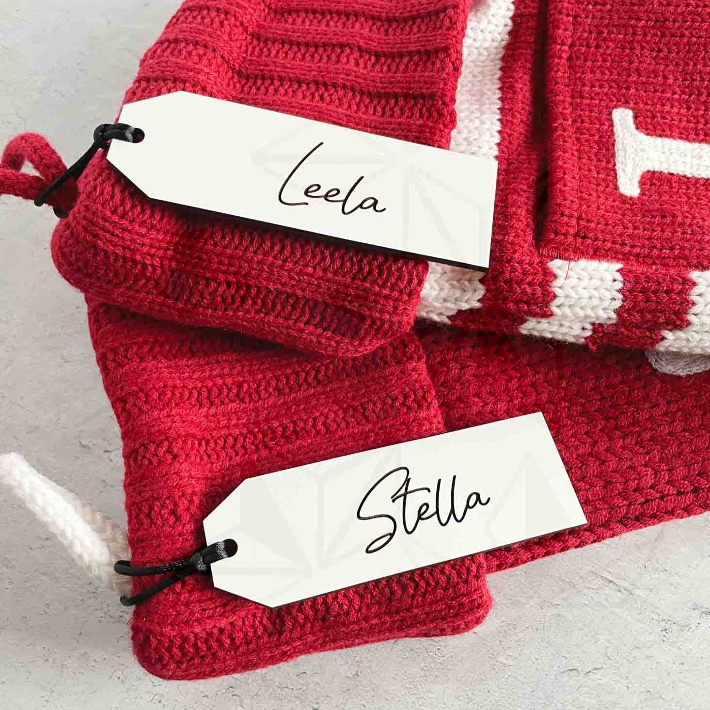 Personalized Stocking Tags: Handwriting – LeeMo Designs